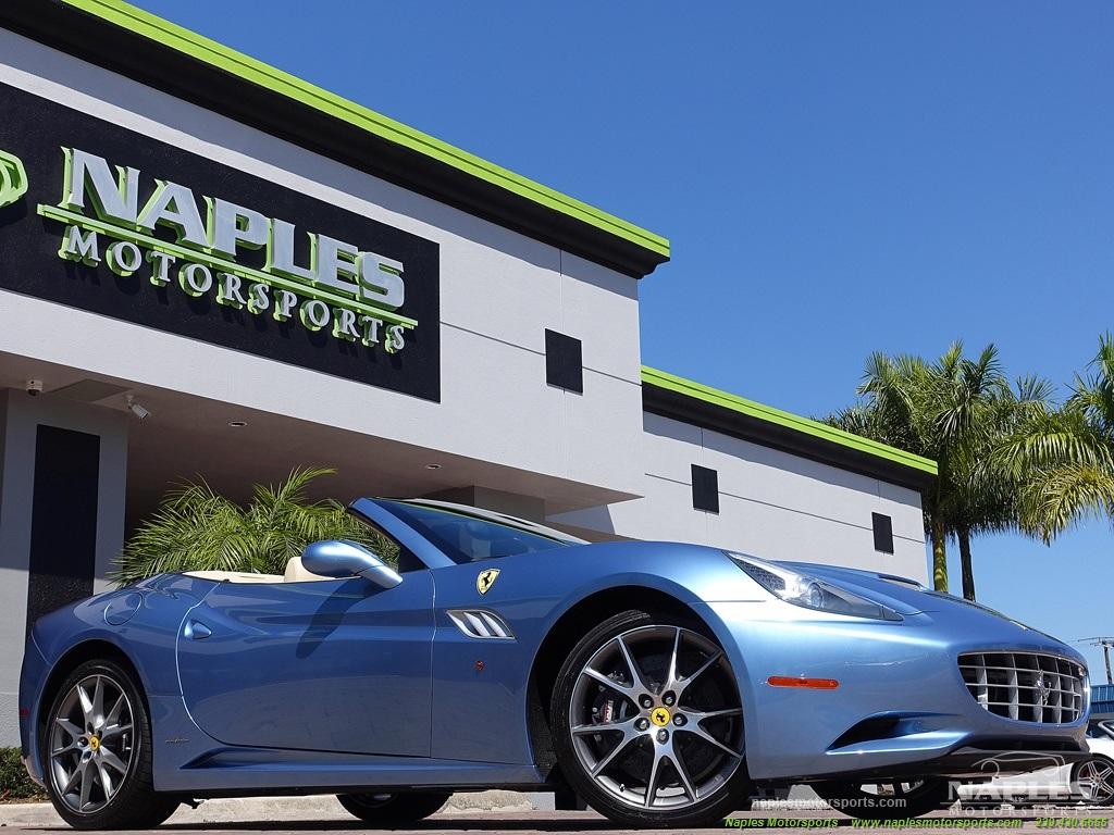 Ferrari California Blue Convertible