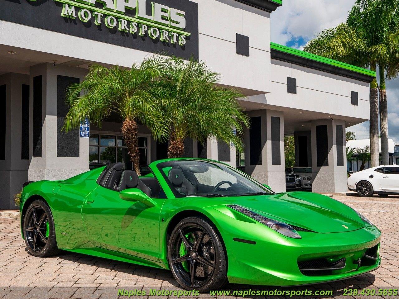 Ferrari 458 Lime Green