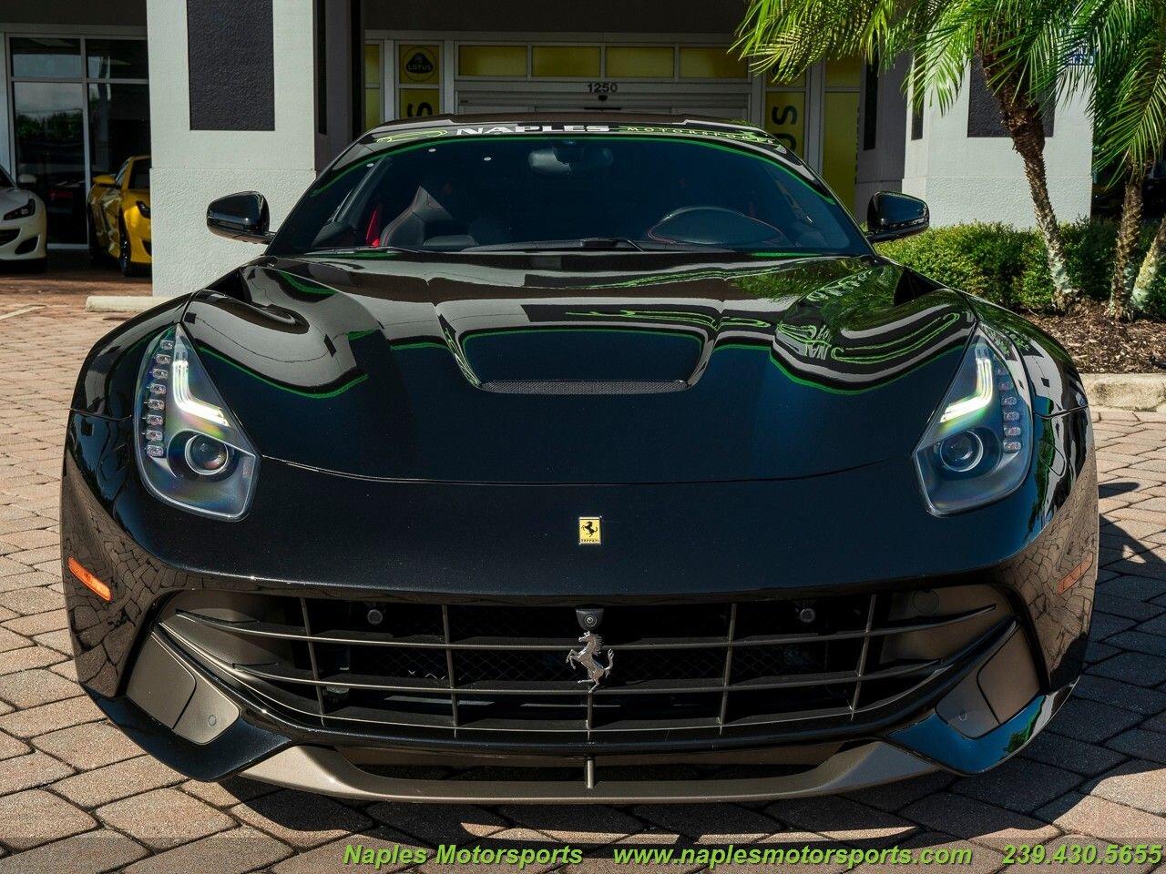 Ferrari F12 Berlinetta Black Front
