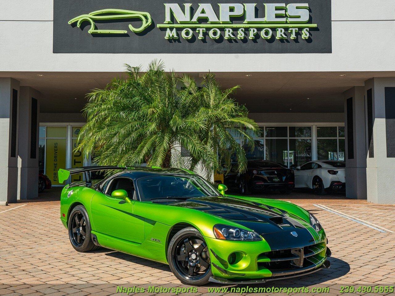 Dodge Viper Acr Green