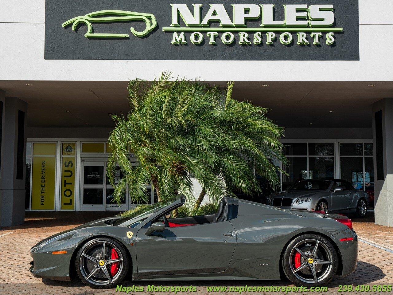 Ferrari 458 Spider Grey
