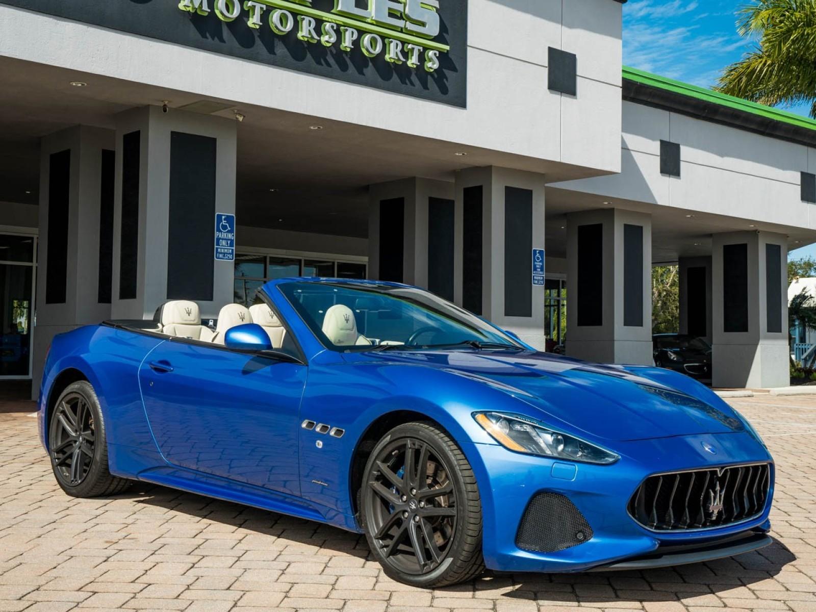 Maserati Granturismo Sport Convertible Blue