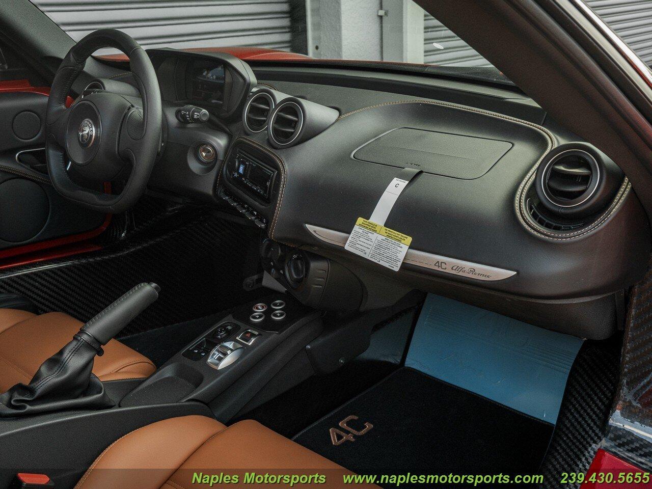 Alfa Romeo 4c Dashboard