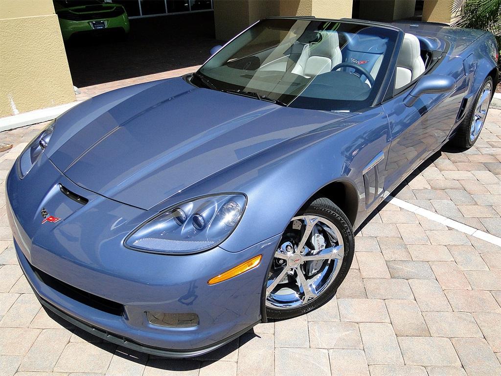 2011 Grand Sport Supersonic Blue Corvette Convertible