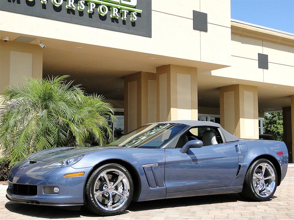 2011 Grand Sport Supersonic Blue Corvette Convertible