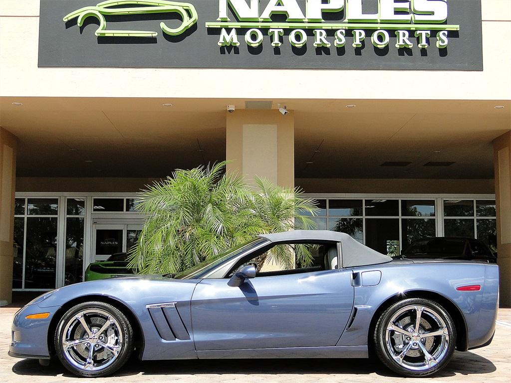 2011 Grand Sport Supersonic Blue Corvette Convertible