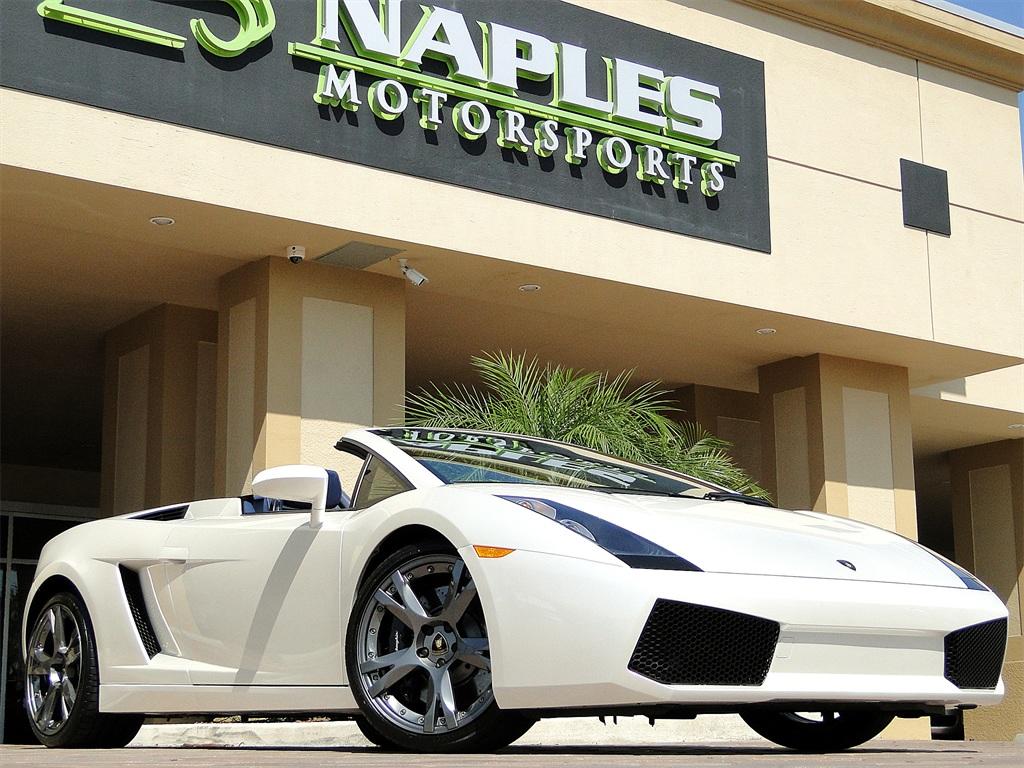 Lamborghini Gallardo Spyder White